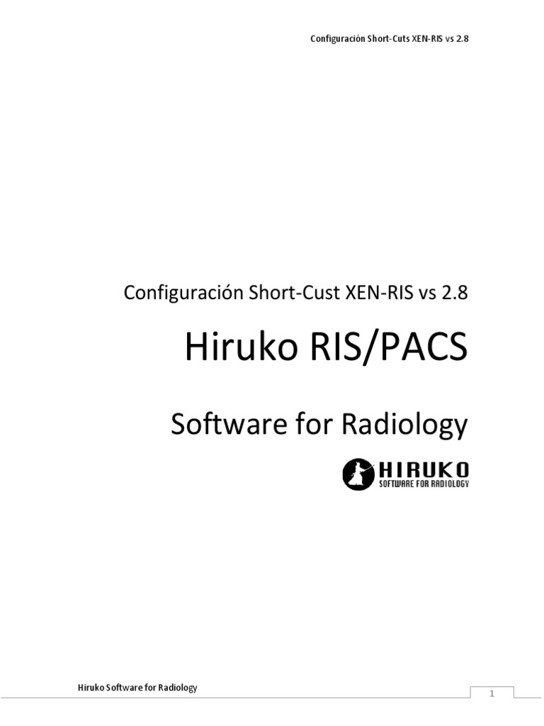 Manual ConfiguraciÃ N Short-Cuts XEN-RIS Vs 2.8 PDF | PDF | Componentes ...