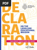 The Five Core Lasallian Principles The Five Lasallian Tenets 1. Faith ...