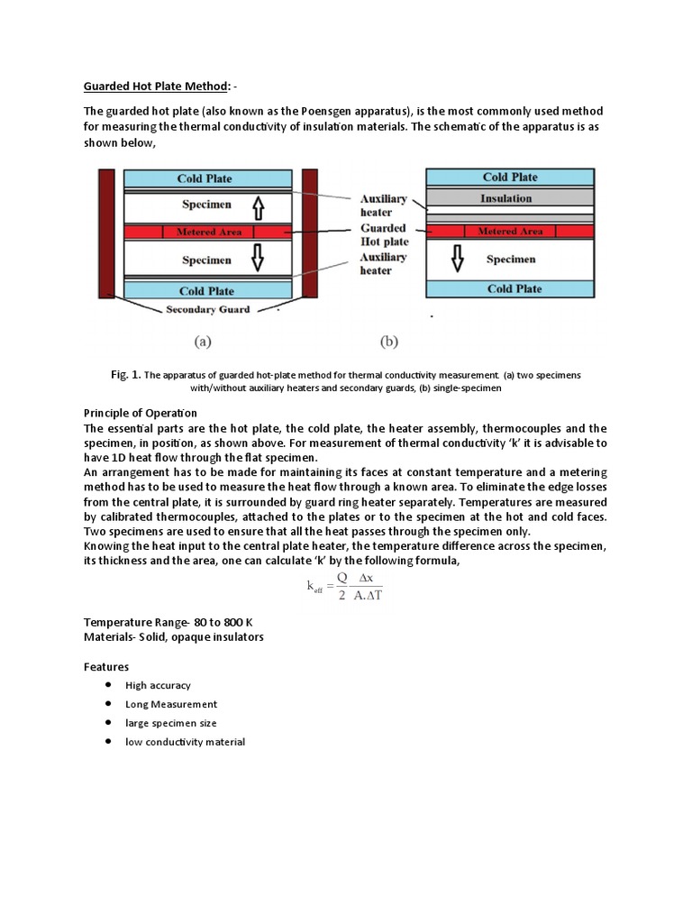 GHP and LFA | PDF | Electrical Resistivity And Conductivity | Thermal ...
