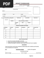 Ojt - DTR Sample Form | PDF