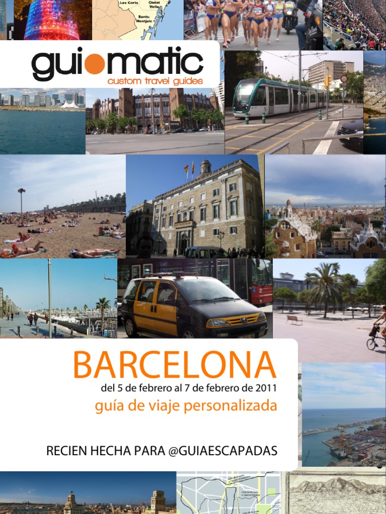 Guía de Viaje A Barcelona | PDF | Barcelona | Transporte