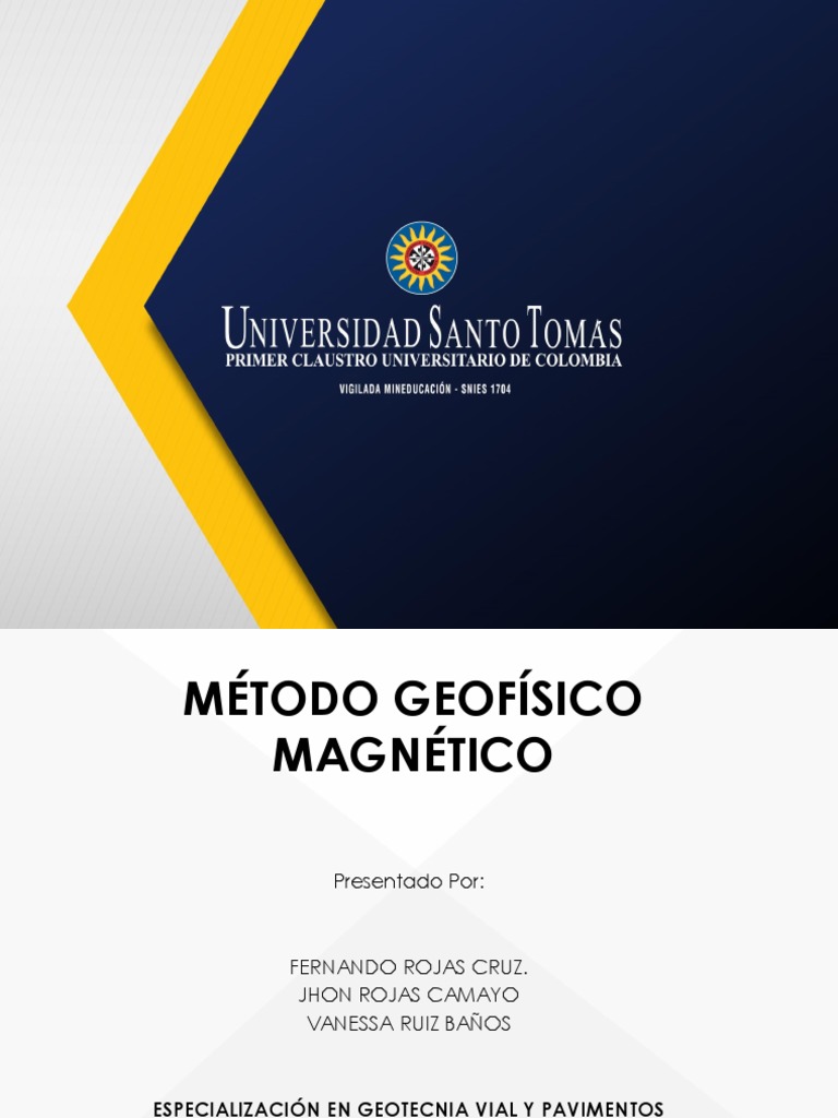 MÉTODO GEOFÍSICO MAGNÉTICO - Vs Final OK | PDF | Magnetismo | Campo ...