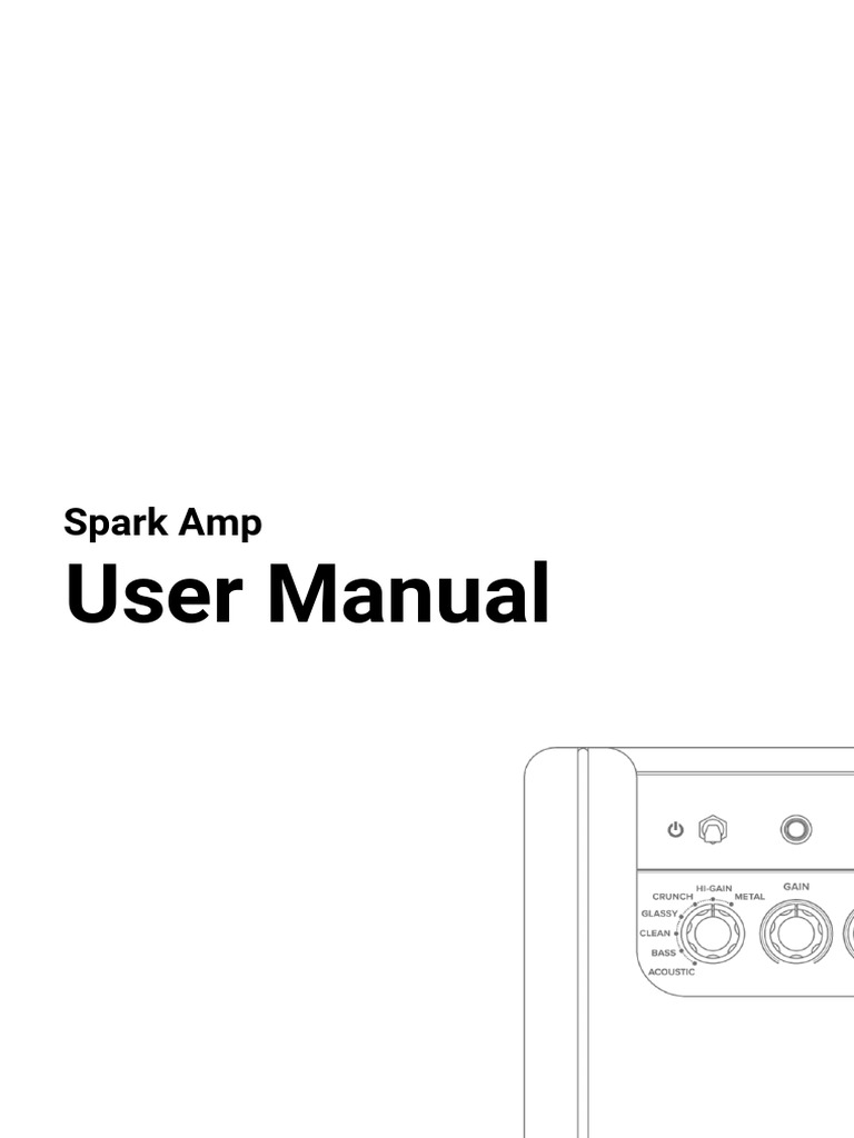 User Manual: Spark Amp | PDF | Amplifier | Usb