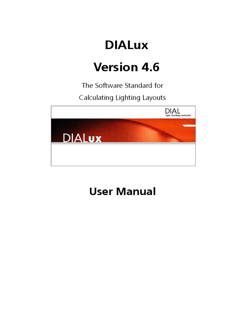 MANUAL DIALUX 4.6 (English) PDF | PDF | Directory (Computing) | Microsoft Windows