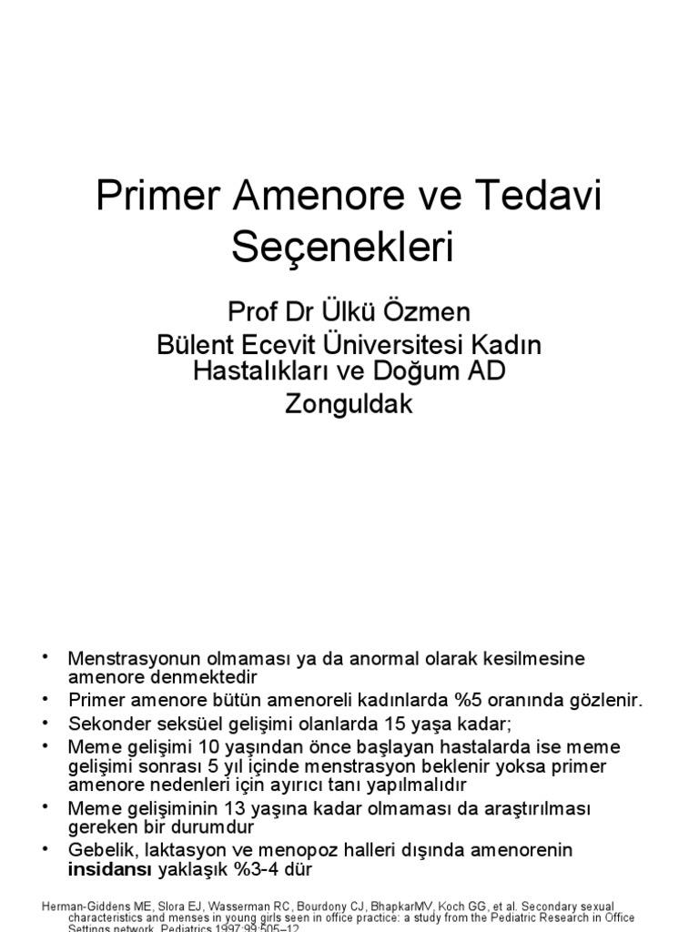 Primer Amenore | PDF