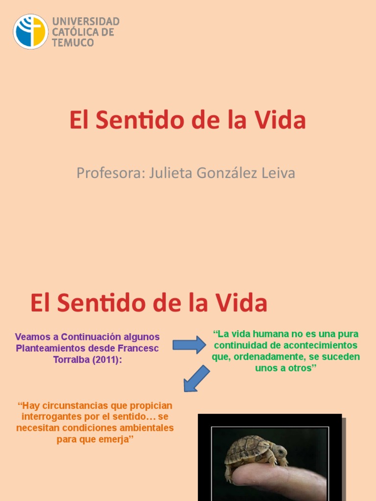 El Sentido de la Vida según Torralba | PDF
