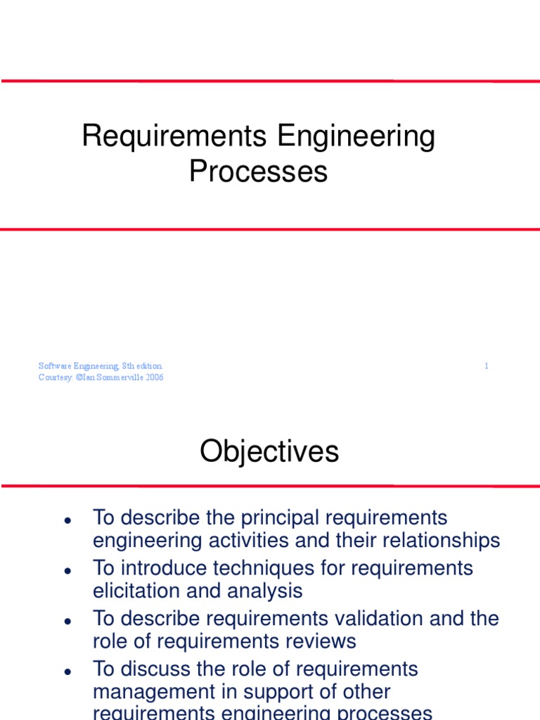Ch7 - Requirements Eng. Process | PDF | Use Case | Ethnography
