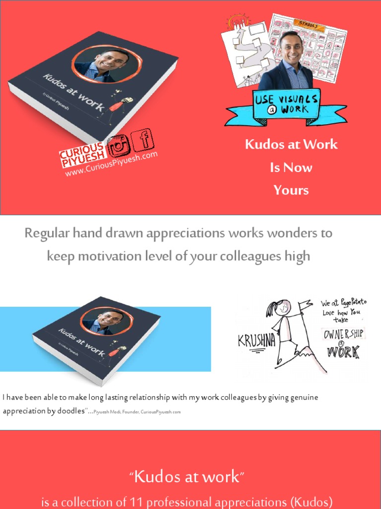 Kudos at Work by Curious Piyuesh PDF | PDF | Behavior Modification ...