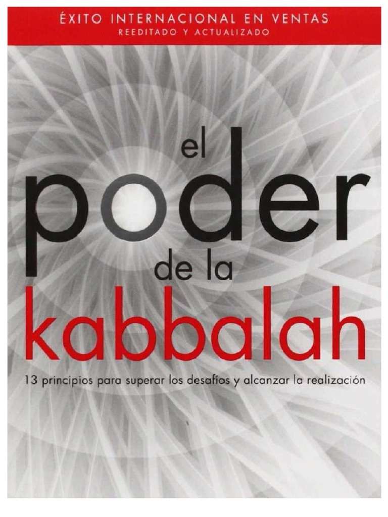 EL PODER DE LA KABBALAH - Nueva Edición - Yehuda-Berg PDF | PDF