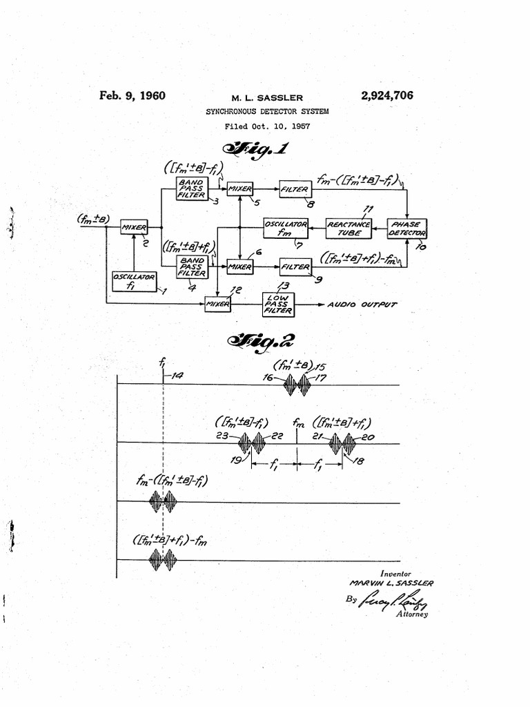 Double Sideband Synchronous Detector System Pdf Detector Radio Broadcasting