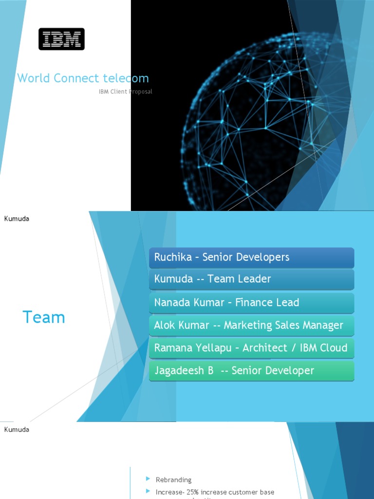 World Connect Telecom: IBM Client Proposal | PDF | Cloud Computing ...