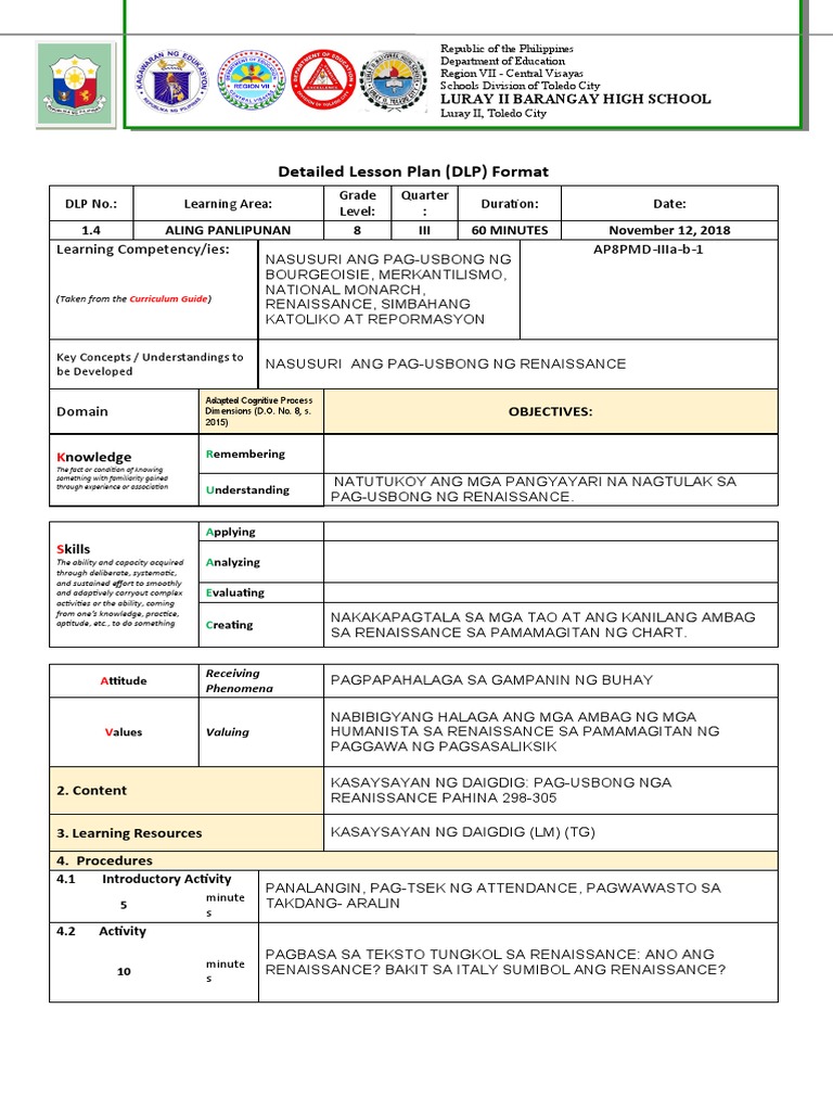 Ap DLP 3RD Quarter 1.4 | PDF