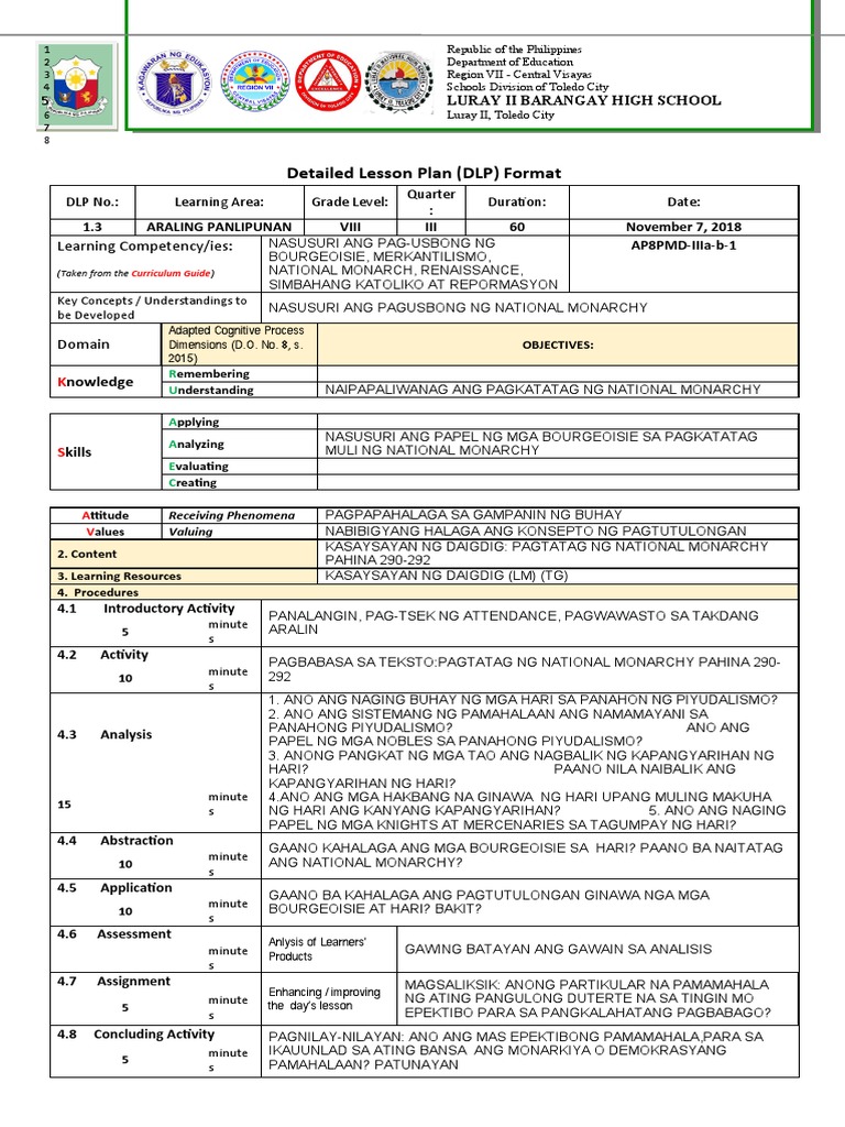 Ap DLP 3RD Quarter 1.3 | PDF