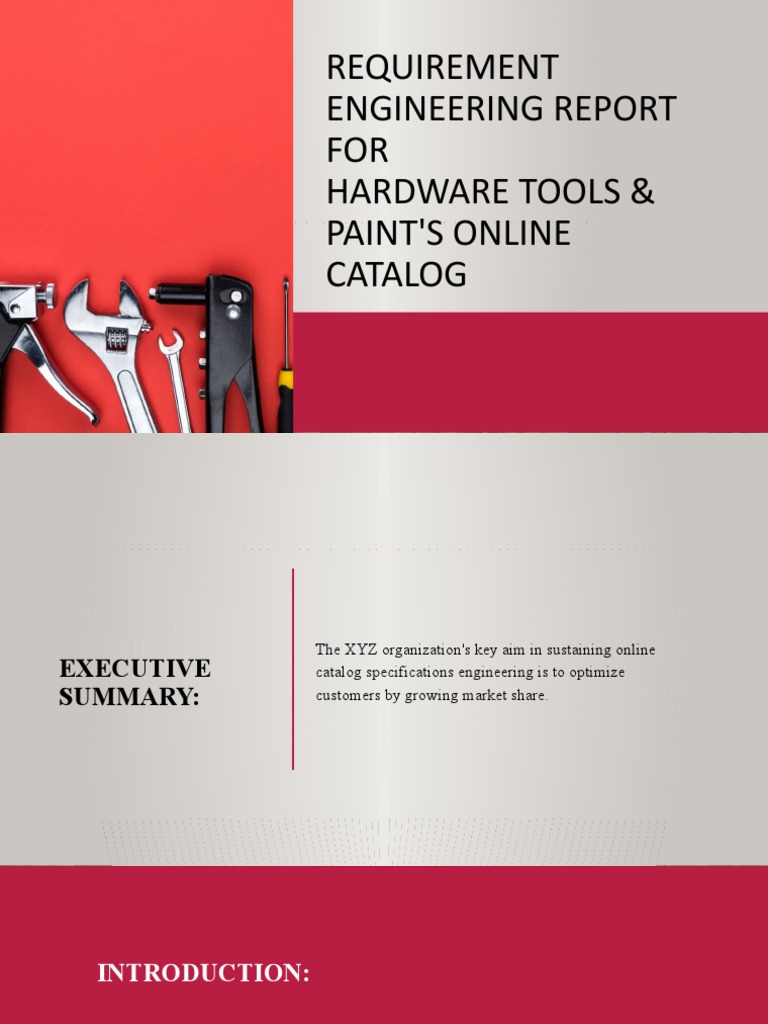 Requirement Engineering Report For | PDF | Specification (Technical ...
