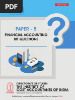 BFD ICAP Past Papers Analysis | PDF