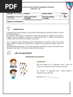 Problemas de División para Tercer Grado | PDF | Matemáticas