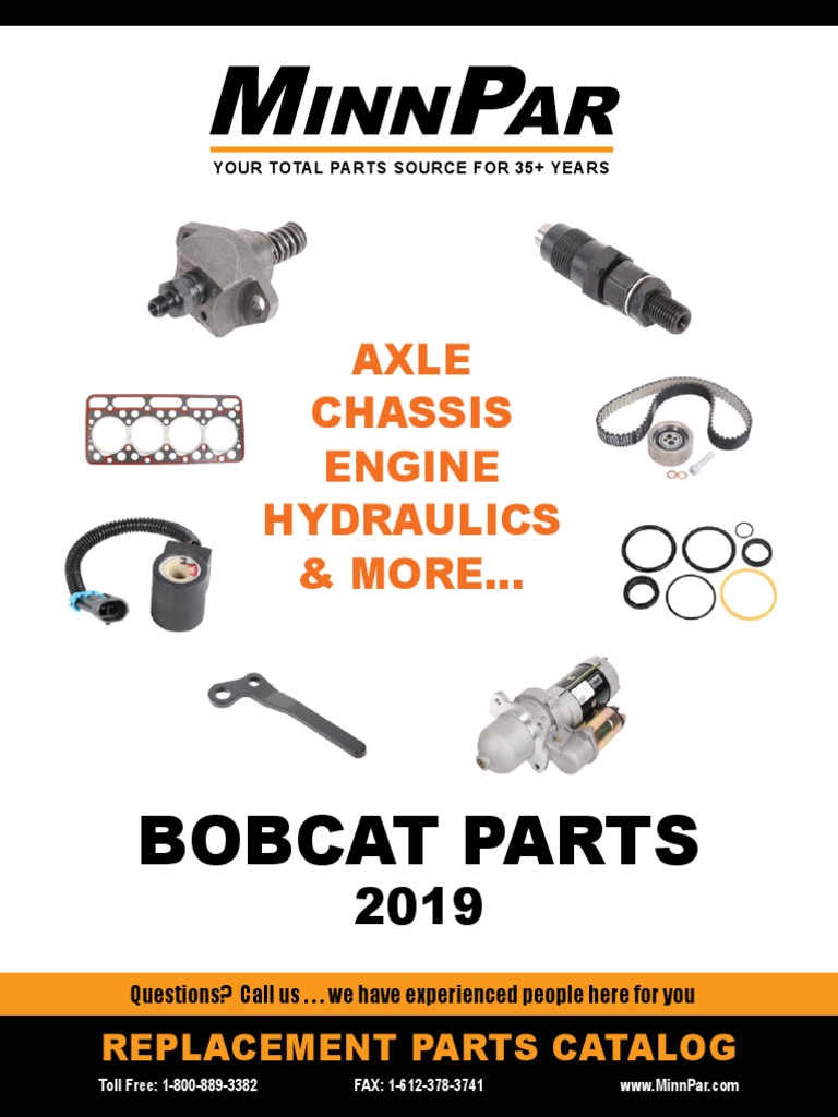 Bobcat Parts: Axle Chassis Engine Hydraulics & MORE.. | PDF | Loader ...