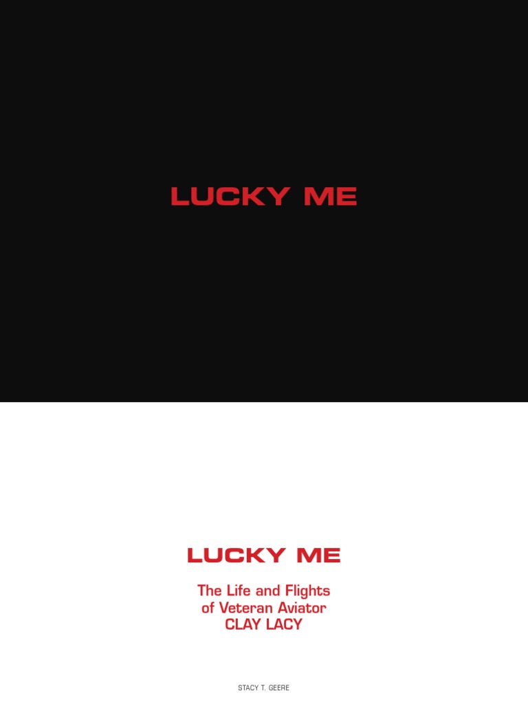 Clay M Lucky Me | PDF | Wright Brothers | Aerospace