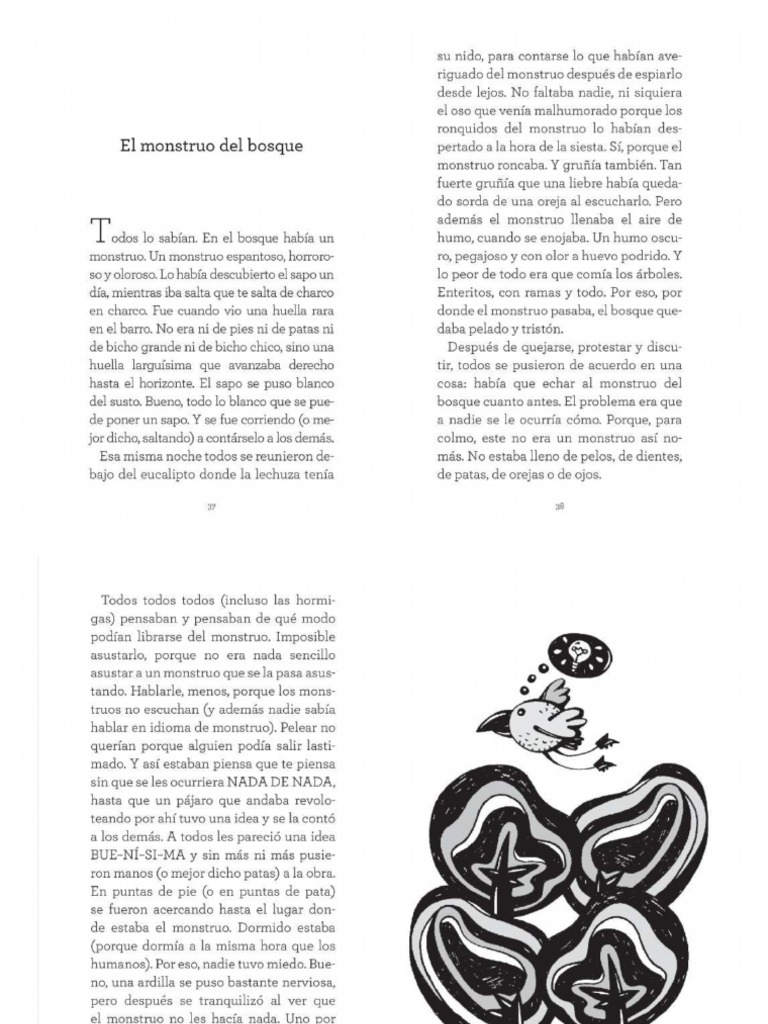 El Monstruo Del Bosque | PDF