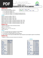 Exercices Corrigés (Les Pointeurs) | PDF | Pointeur (programmation) | Matrice (Mathématiques)