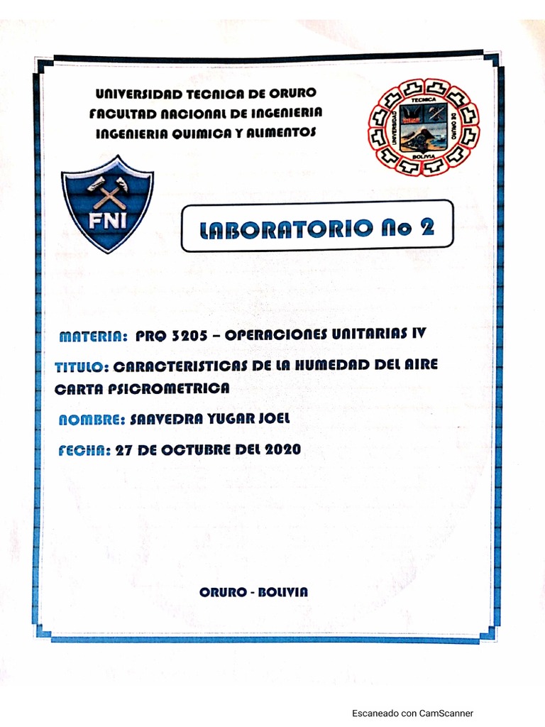 Saavedra Yugar Joel Lab 2 PRQ 3205 | PDF