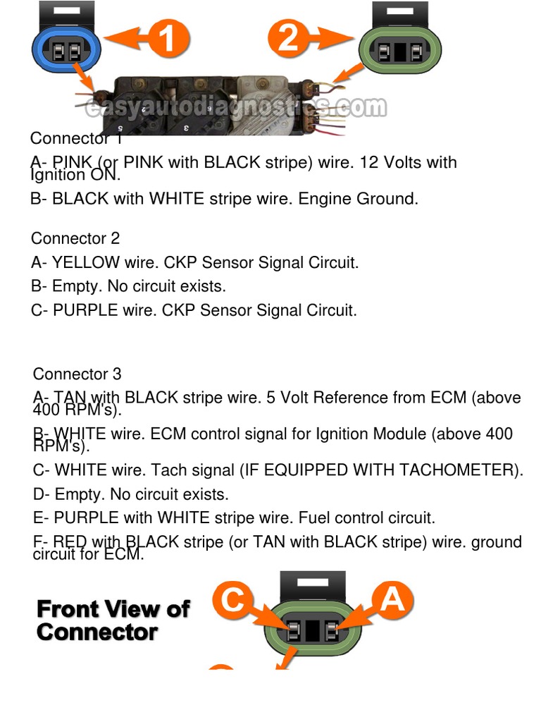 GM 3.1L & 3.4L Icm Testing | PDF | Ignition System | Voltage