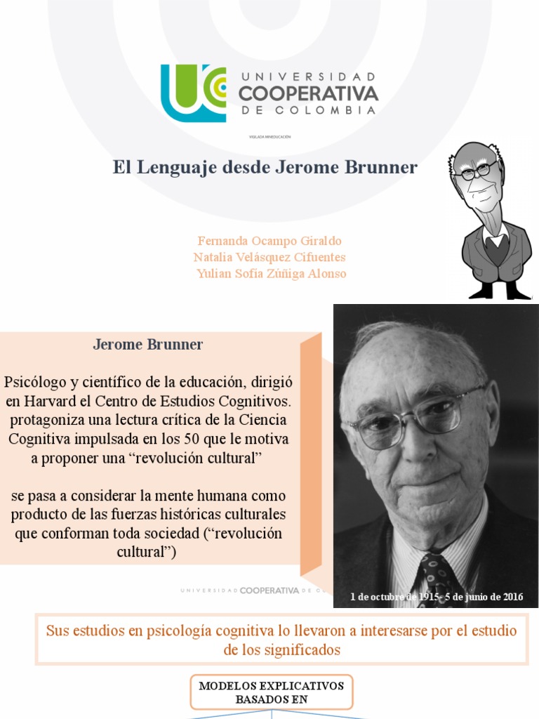 Jerome Bruner y El Lenguaje | PDF | Aprendizaje | Sicología