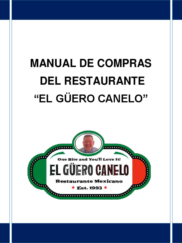 Manual de Compras | PDF | Calidad (comercial) | Alimentos