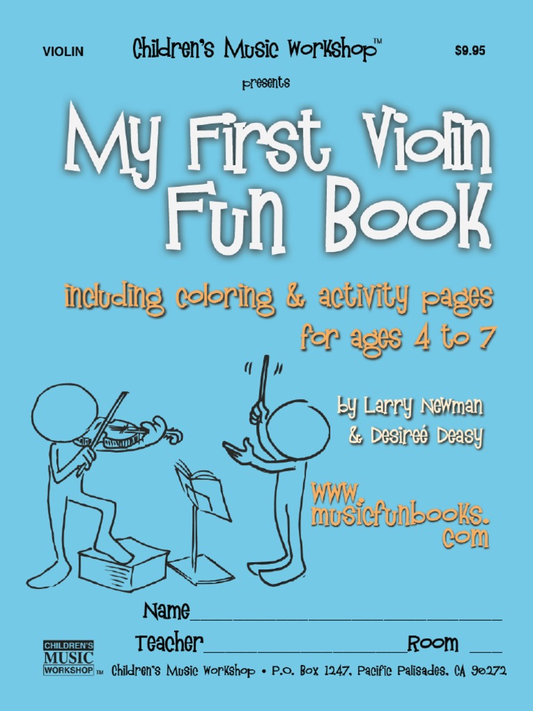 MyFirstViolinFunBook PDF | PDF | Violin | String Instruments
