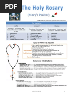 Matching Game - Rosary & Ten Commandments | PDF | Rosary | Mary, Mother ...