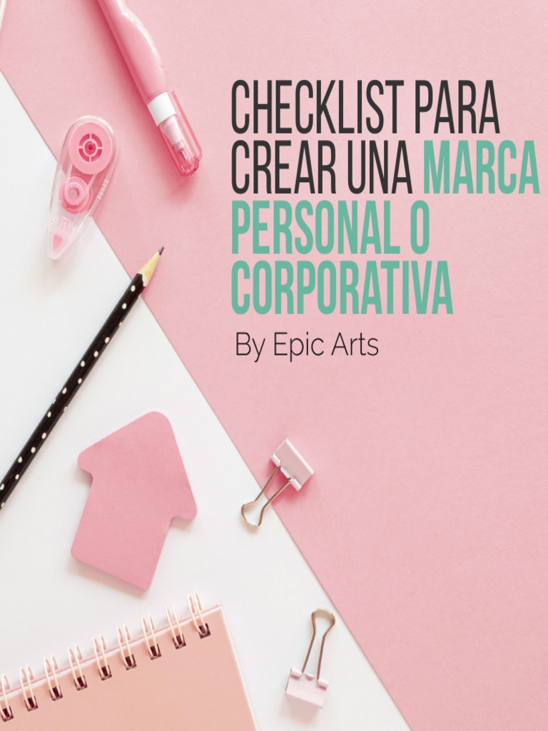 Checklist para Crear Una Marca Personal o Corporativa | PDF | Arte