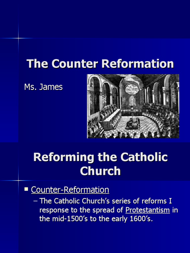 The Counter Reformation | PDF | Catholic Church | Spanish Inquisition