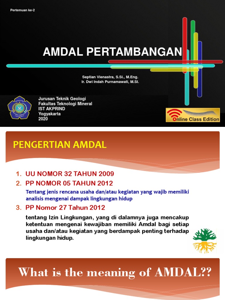 AMDAL Pertambangan - 02 PDF | PDF