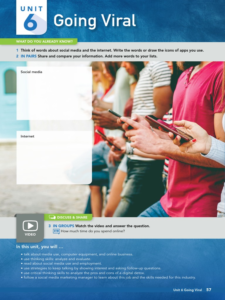 Speak Your Mind Student S Book Level 1 Unit 6 | Download Free PDF ...