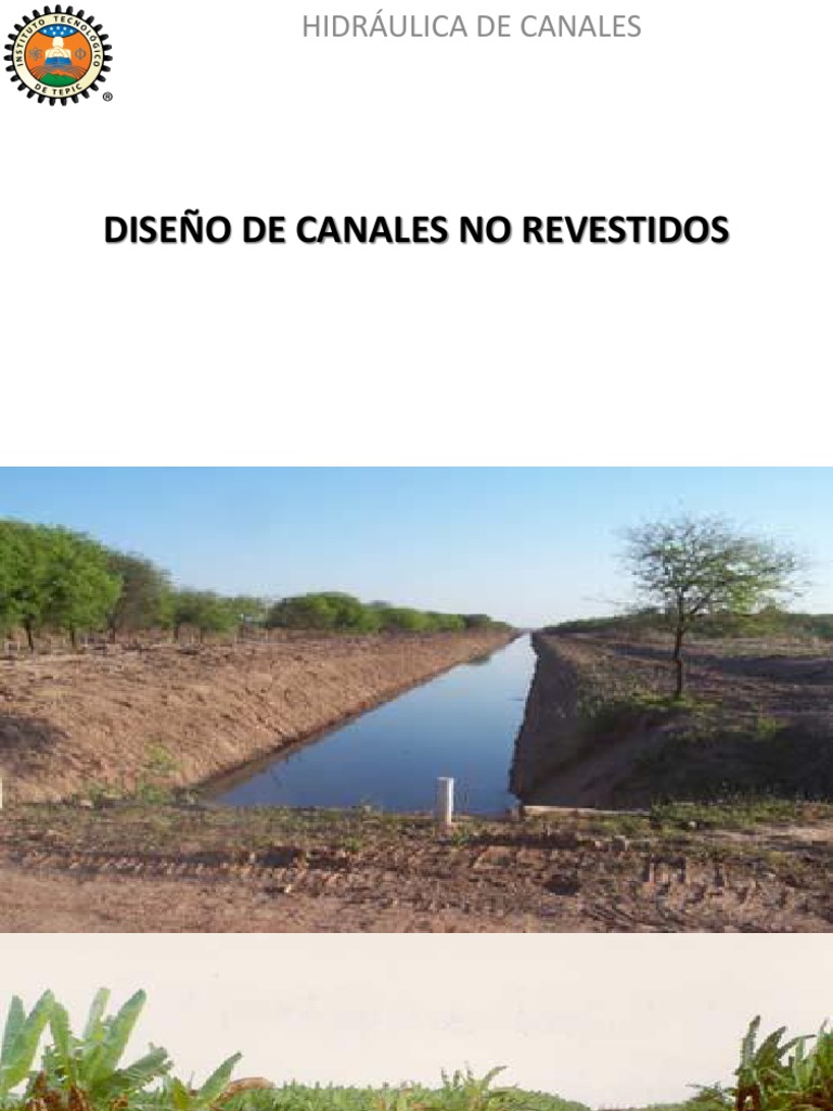 DISEÑO DE CANALES NO REVESTIDOS 2018 3 110318 | PDF | Pendiente ... DISEÑO DE CANALES NO REVESTIDOS 2018 3 110318 | PDF | Pendiente ...