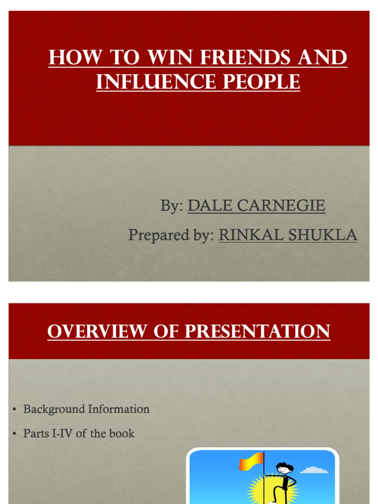 How To Win Friends Influence People PDF | PDF | Psychological Concepts ...