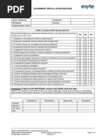 Visual Inspection Checklist PDF | PDF | Leak | Pipe (Fluid Conveyance)