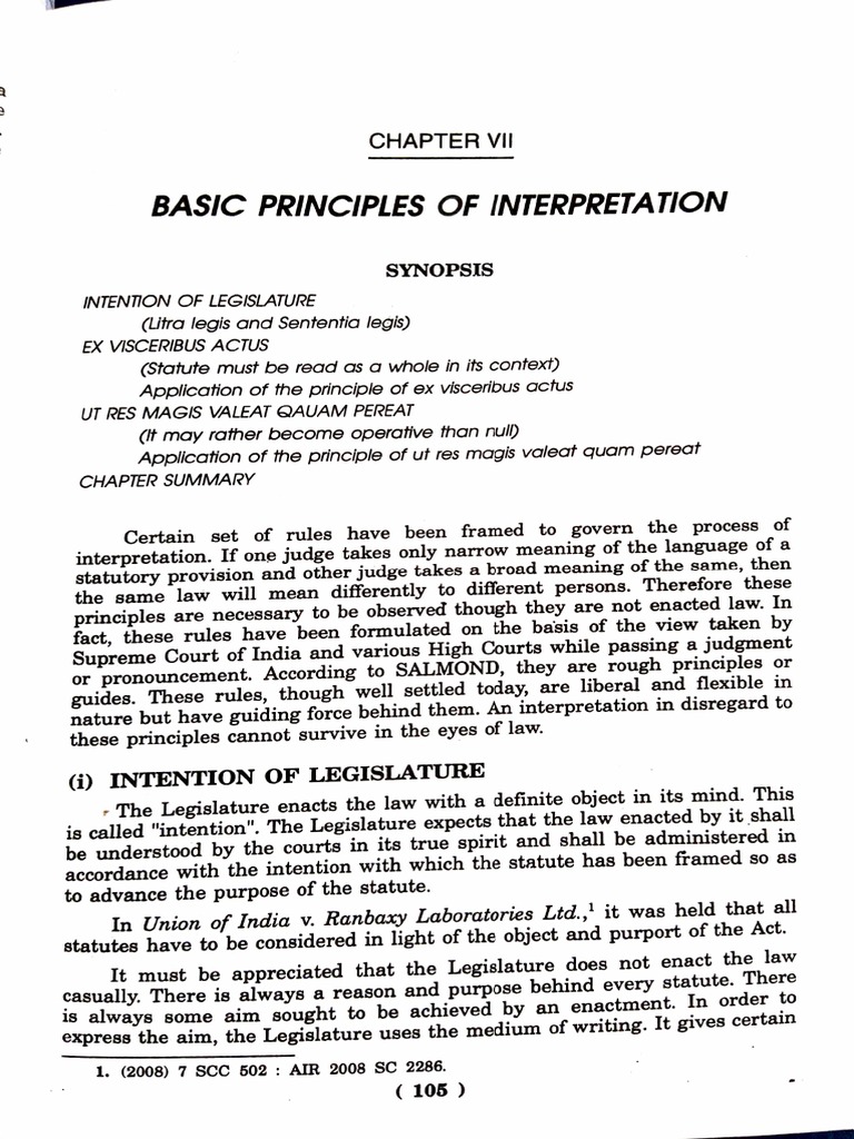 Chapter 7 - Basic Principles of Interpretation PDF | PDF