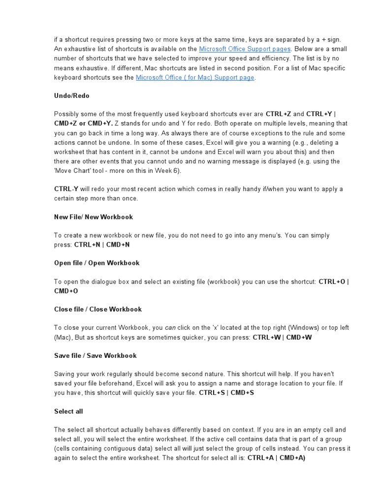 Excel Terminology | PDF | Chart | Microsoft Excel