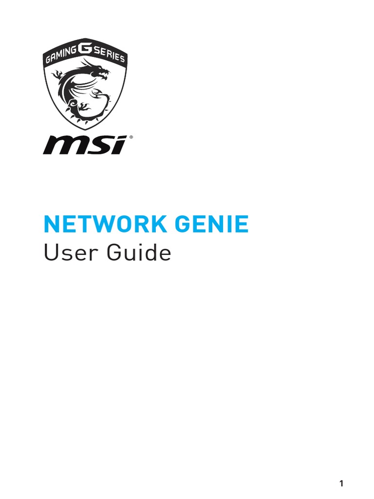 Network Genie: User Guide | PDF