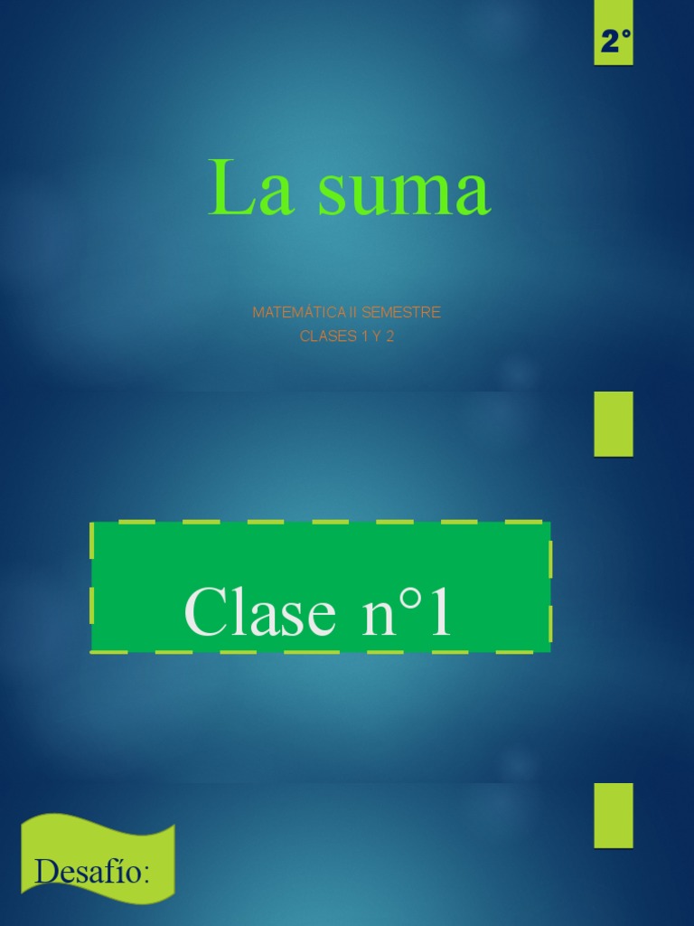 La Suma | PDF