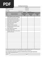 Printer Maintenance Checklist | PDF | Equipment | Machines