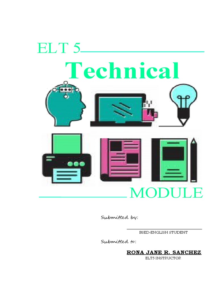 Technical Writing - Final Module | PDF | Writers | Idea