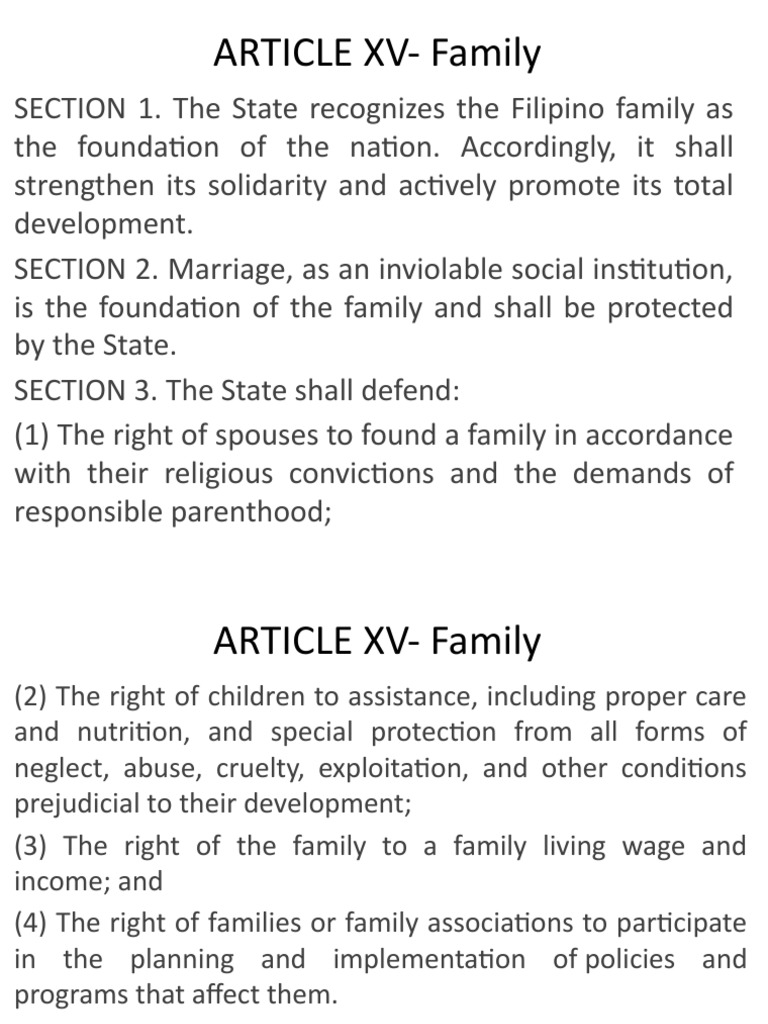 Article Xv-Xvi-Xvii-Xviii | PDF | Constitutional Amendment | Family