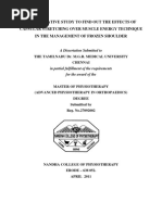 Torbay Cuff Protocol | PDF | Anatomical Terms Of Motion | Shoulder