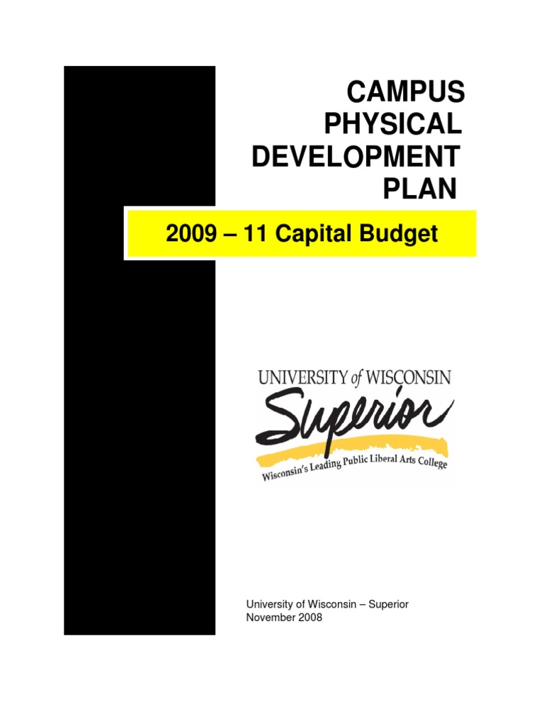 SUP 2009 11 Campus Physical Development Plan | PDF | University | Academic Degree