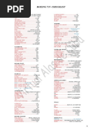 B777-300ER PMDG Pre-Flight Checklist | PDF | Aviation | Aircraft