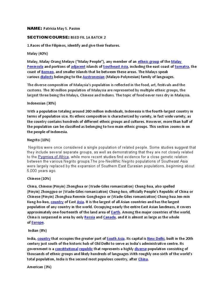 Ethnic Group Malay Peninsula Adjacent Southeast Asia Sumatra Borneo ...