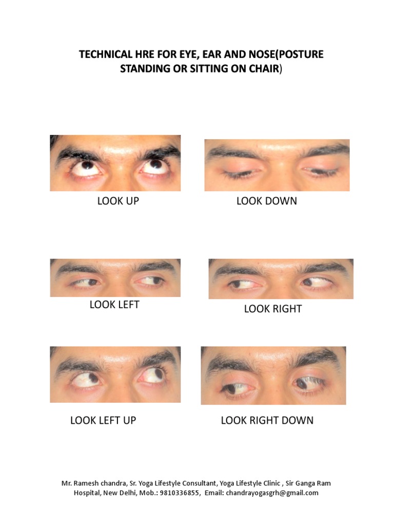 Technical Hre For Eye, Ear and Nose (Posture Technical Hre For Eye, Ear ...
