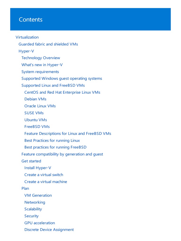 Hyper V | PDF | Hyper V | Virtualization